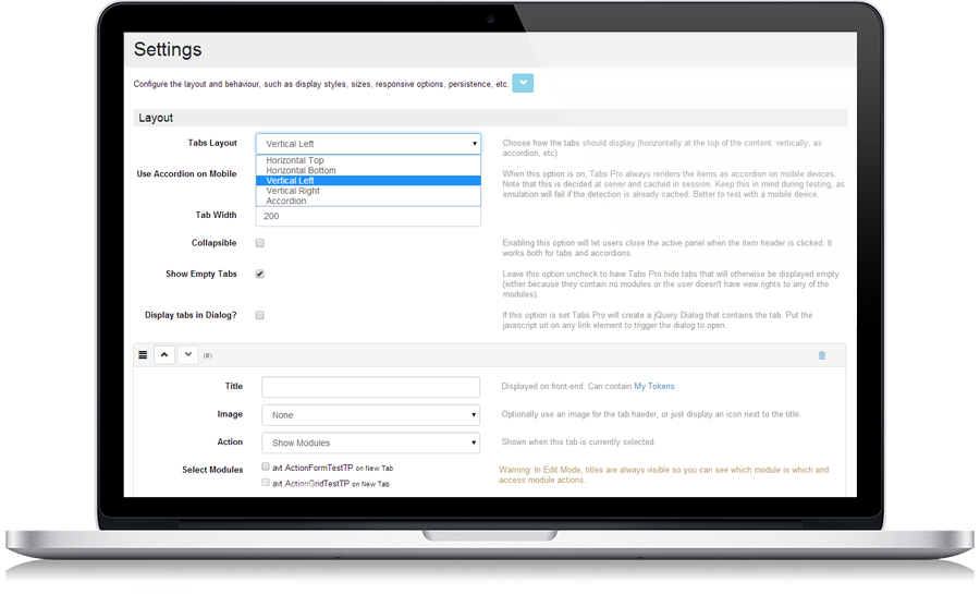 Tabs Pro - DNN Tabs | DNN Sharp Tabs Pro - DNN Tabs | DNN Sharp